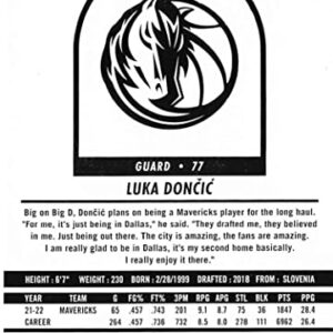 2022-23 Panini NBA Hoops Tribute #293 Luka Doncic