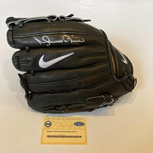 mariano rivera signed authentic nike game model baseball glove steiner coa - autographed mlb gloves