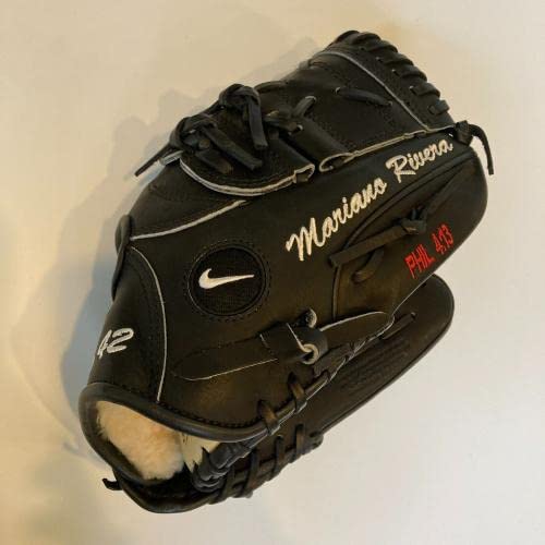 Mariano Rivera Signed Authentic Nike Game Model Baseball Glove Steiner COA - Autographed MLB Gloves