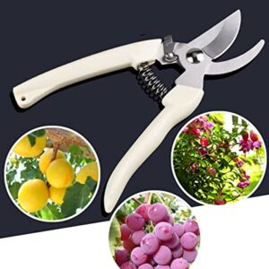 ATAAY Stainless Steel Garden Grafting Tool Fruit Tree Pruning Shears Bonsai Pruners Garden Shears Gardening Secateurs Scissor (Style 1 )