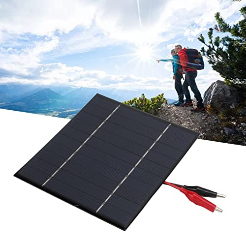 Mini Small Solar Panel Module, Stable 150x130mm High Conversion Rate Mini Solar Panel Lightweight for Planting