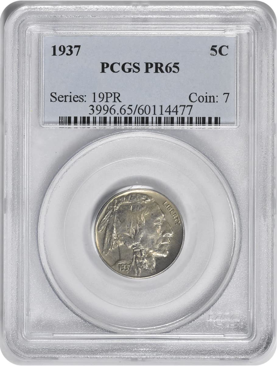 1937 P Buffalo Nickel PCGS BU