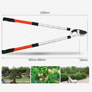 Heavy Duty Tree Ratchet Lopper Pruner Professional Garden Lopper, Anvil Razor Blades for Cutting Thick Branches, Suitable for Fruit Tree Pruning, Bonsai Pruning Every Family