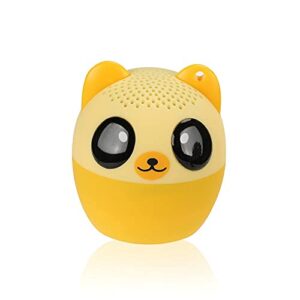 Love & Gelato Mini Animal Bluetooth Speaker:Wireless Portable Speakers Cartoon Music Player Stero Subwoofer Speakers,panda