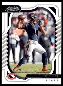 2022 panini absolute #15 justin fields nm-mt chicago bears football trading card nfl