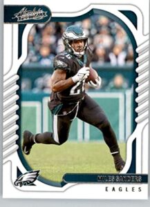 2022 panini absolute #73 miles sanders nm-mt philadelphia eagles football trading card nfl