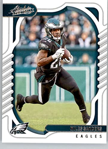 2022 Panini Absolute #73 Miles Sanders NM-MT Philadelphia Eagles Football Trading Card NFL