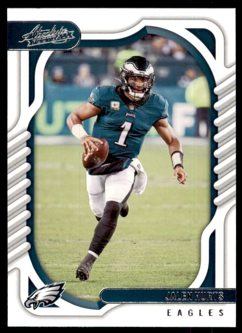 2022 Panini Absolute #72 Jalen Hurts NM-MT Philadelphia Eagles Football Trading Card NFL