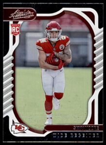 2022 panini absolute #124 skyy moore nm-mt rc rookie kansas city chiefs football trading card nfl