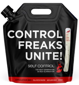 self control, professional grade do-it-yourself pest control kit, 3-month supply of bug spray concentrate with guaranteed results, eliminates ants, roaches, fleas, mosquitos, and flies (.27 ounce)