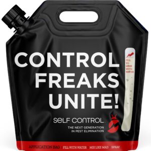 Self Control, Professional Grade Do-It-Yourself Pest Control Kit, 3-Month Supply of Bug Spray Concentrate with Guaranteed Results, Eliminates Ants, Roaches, Fleas, Mosquitos, and Flies (.27 Ounce)