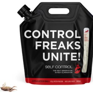 Self Control, Professional Grade Do-It-Yourself Pest Control Kit, 3-Month Supply of Bug Spray Concentrate with Guaranteed Results, Eliminates Ants, Roaches, Fleas, Mosquitos, and Flies (.27 Ounce)