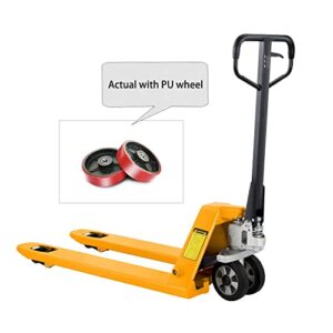 Xilin Electric Pallet Jack Truck with Lithium Battery 3300lbs Capacity 48"x27" Fork Size and Manual Pallet Jack, 5500-Lb. Capacity Pallet Truck - 48" L x21 W Forks