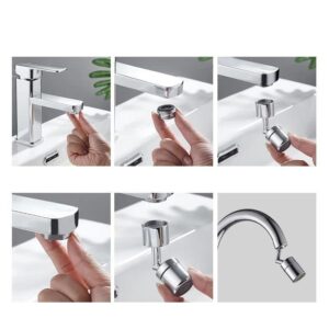 SHOP-STORY - SPLASH GUARD: Universal Anti-Splash Tap Nozzle 360° Rotating