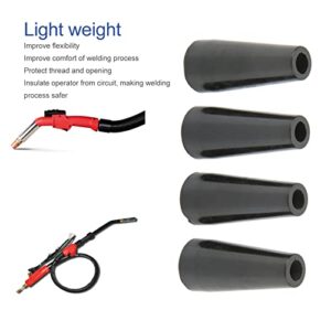 MIG Welder Gasless Nozzle, Flux Core Gasless Nozzle Safe Light Weight 4Pcs for Home Decoration