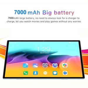 Pomya Tablet, 10 Inch IPS Screen 5G WiFi Tablet for Android 11, 8G RAM 128G ROM 8 Core CPU 7000mAh PC Tablet, 4G Network Calling HD Tablet for Daily Life