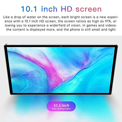 Pomya Tablet, 10 Inch IPS Screen 5G WiFi Tablet for Android 11, 8G RAM 128G ROM 8 Core CPU 7000mAh PC Tablet, 4G Network Calling HD Tablet for Daily Life