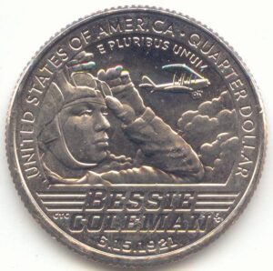 2023 p american women, washington bessie coleman quarter uncirculated