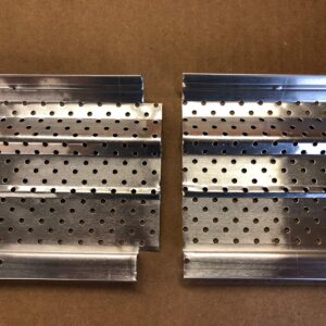 A-M Gutter Guard - Aluminum 5" (100 Feet, Mill Finish) with 100-1/2" #8 Stainless Steel Zip Screws - Includes 1/4" Magnetic Hex Driver