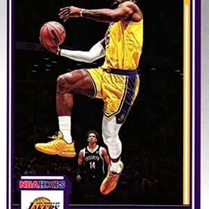 LeBron James 2022 2023 Hoops Basketball Series Mint Card #170 Picturing Him in His Gold Lakers Jersey