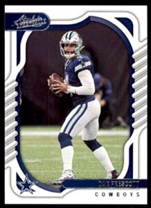 football trading card nfl 2022 panini absolute #21 dak prescott nm near mint cowboys