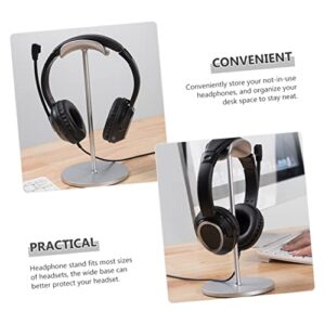 NUSITOU Headphone Stand Computer Holder Headphone Holder Hardware Brackets Headphone Accessories Headphones Stand Computer Stands Headphone Display Stand Aluminum Alloy Headset Manager