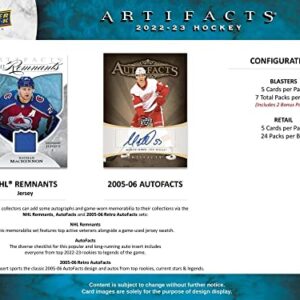 2022-23 Upper Deck Artifacts Hockey Retail 24-Pack Box