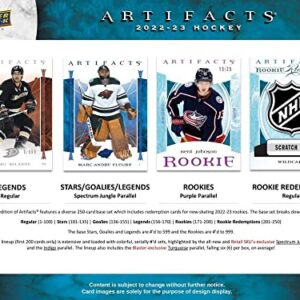 2022-23 Upper Deck Artifacts Hockey Retail 24-Pack Box