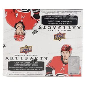 2022-23 Upper Deck Artifacts Hockey Retail 24-Pack Box