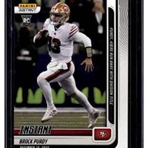 BROCK PURDY RC 2022 Panini Instant /1579 ROOKIE #148 49ers MT-MT+ NFL Football