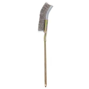 Zerodis Garden Tool, Curved Head Bonsai Brush, Curved Head/Straight Head for Beginners Bonsai Enthusiasts (Elbow Tip)