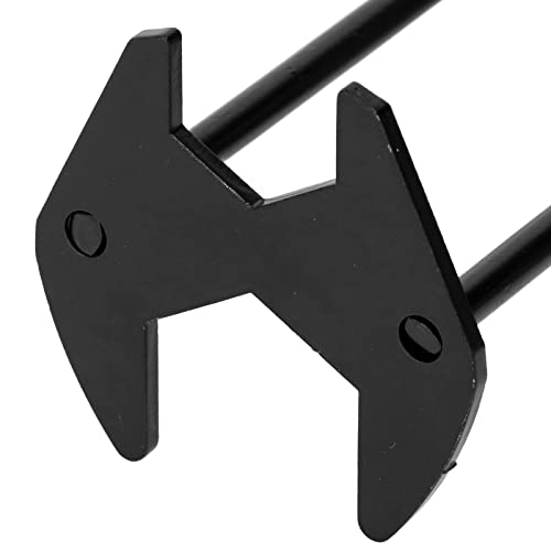 Tuore Bathroom Sink Spanner, Safe Black Sink Wrench Sturdy Carbon Steel for Hotel (L)