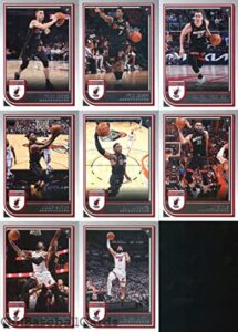 2022-23 panini nba hoops veteran miami heat team set of 8 cards: tyler herro(#96), kyle lowry(#97), duncan robinson(#98), jimmy butler(#99), bam adebayo(#100), max strus(#102), gabe vincent(#103), caleb martin(#104) - gotbaseballcards