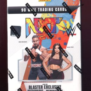 2022 PANINI WWE NXT 2.0 WRESTLING FACTORY SEALED BLASTER BOX 90 CARDS. 6 PACKS OF 15 CARDS. Look for 12 Inserts or parallels per box on average. Chase Autographs of your favorite NXT and alumni wrestlers including Alexa Bliss, Charlotte Flair, Bayley, Car