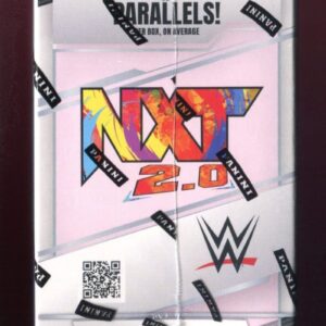 2022 PANINI WWE NXT 2.0 WRESTLING FACTORY SEALED BLASTER BOX 90 CARDS. 6 PACKS OF 15 CARDS. Look for 12 Inserts or parallels per box on average. Chase Autographs of your favorite NXT and alumni wrestlers including Alexa Bliss, Charlotte Flair, Bayley, Car