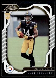 george pickens rc 2022 panini absolute #123 rookie nm+-mt+ nfl football steelers