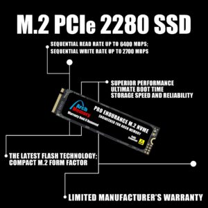 Arch Memory Replacement for Dell SNP112P/256G AA615519 256GB M.2 2280 PCIe (4.0 x4) NVMe Solid State Drive for Inspiron 3670 MT