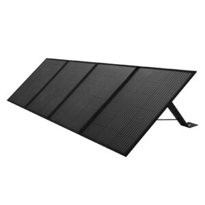 zendure 200w foldable portable panel with kickstand, durable lightweight panel waterproof ip54 portable solar panel compatible with zendure/other power stations (with mc4 to xt60 cable)