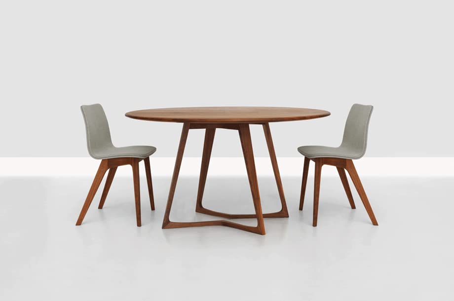 River 'Round' Dining Table. All solid Hardwood. Highest quality on Amazon.