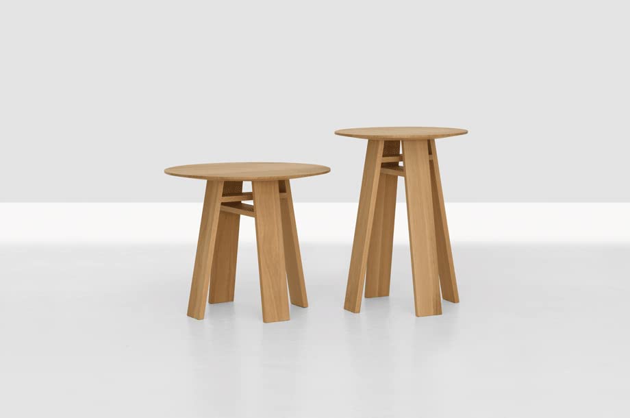 Timber 'Small' Side Table. All solid Hardwood. Highest quality on Amazon.