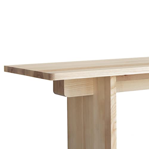 Loch 'High' Dining Table. All solid Hardwood. Highest quality on Amazon.