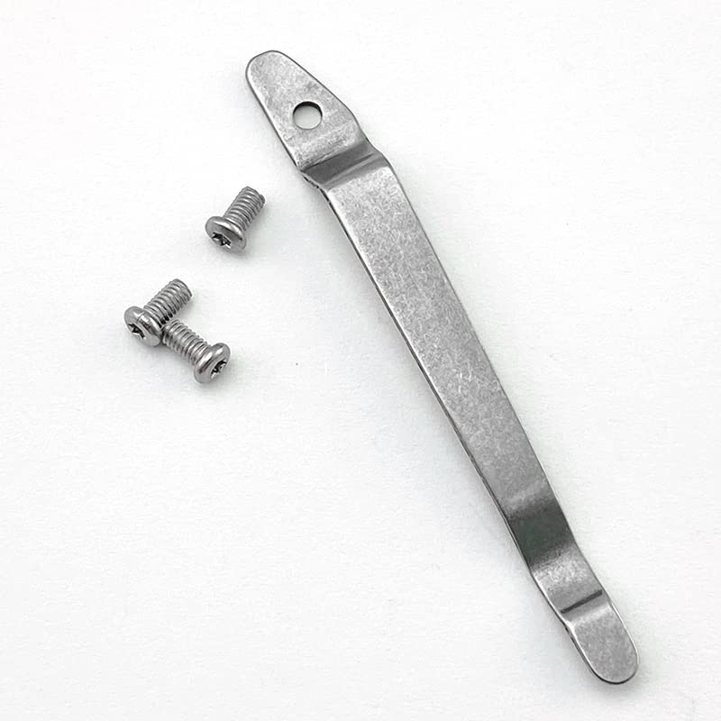 BRASSU Pocket Clip Knife DIY Parts Back Clip