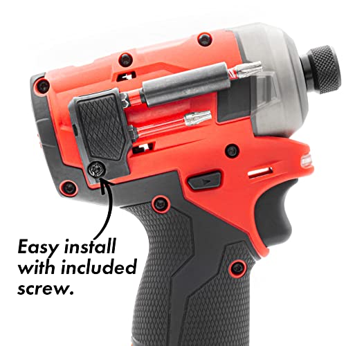 𝗠𝟭𝟮 𝗕𝗶𝘁 𝗵𝗼𝗹𝗱𝗲𝗿 𝗳𝗼𝗿 𝗠𝗶𝗹𝘄𝗮𝘂𝗸𝗲𝗲 | Slim Version | Milwaukee bit holder for M12 Surge Impact Driver | Magnetic Bit Holder for M12 | Milwaukee Tool Accessories