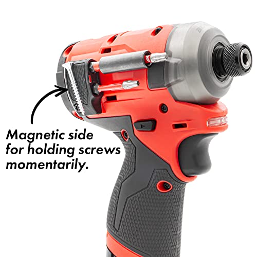 𝗠𝟭𝟮 𝗕𝗶𝘁 𝗵𝗼𝗹𝗱𝗲𝗿 𝗳𝗼𝗿 𝗠𝗶𝗹𝘄𝗮𝘂𝗸𝗲𝗲 | Slim Version | Milwaukee bit holder for M12 Surge Impact Driver | Magnetic Bit Holder for M12 | Milwaukee Tool Accessories