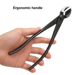 Concave Branch Cutter 210mm/8.3in Manganese Steel Concave Cutter Gardening Plants Bonsai Tools Bonsai Cutting Tool for Garden