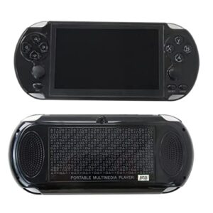 (Black) 5.1'' 8GB Retro Handheld Game Console Portable Video Game Support E-Book Format: TXTe-Book Reading