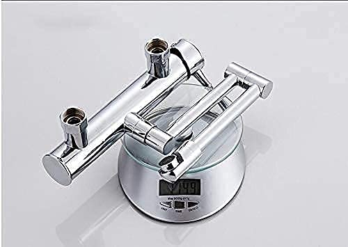 Basin Mixer Taps，Kitchen Taps，Kitchen Faucet Wall Mounted Single Handle Chrome Finish Brass Kitchen Tap Bathroom Sink Faucet Kitchen Foldable Bathroom Mixers