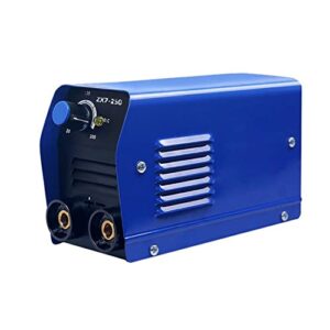 buzhi arc welder, portable arc welding machine 20-250a mini electric welder high frequency transformer arc stick welding equipment for metal welding acid alkaline welding cellulose rods