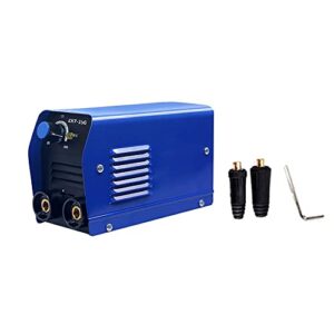 BUZHI Arc Welder, Portable Arc Welding Machine 20-250A Mini Electric Welder High Frequency Transformer ARC Stick Welding Equipment for Metal Welding Acid Alkaline Welding Cellulose Rods