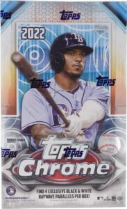 2022 topps chrome sonic lite baseball hobby box (16 packs/4 cards: 1#'d refractor)